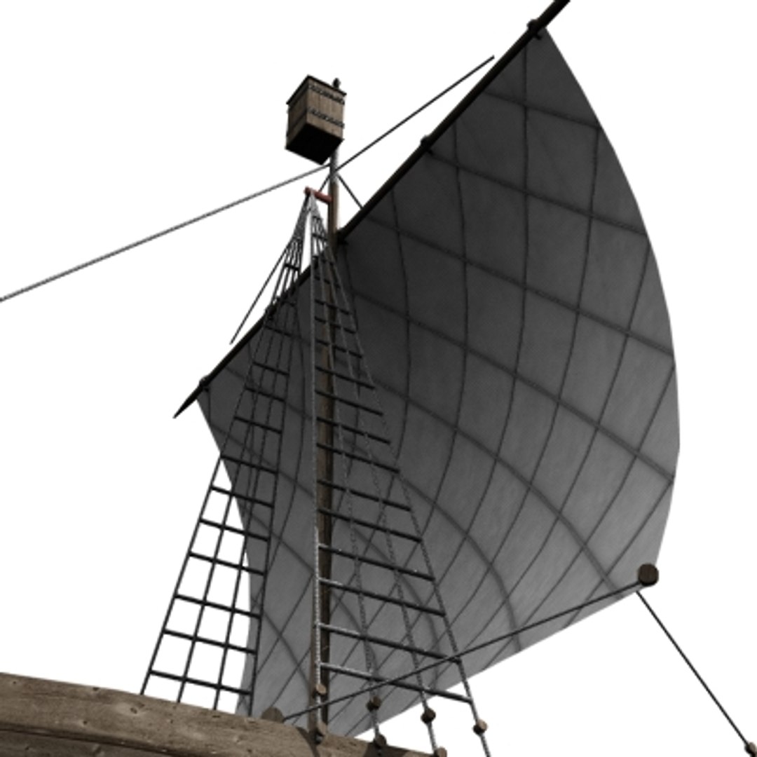 3d Medieval Ship Model