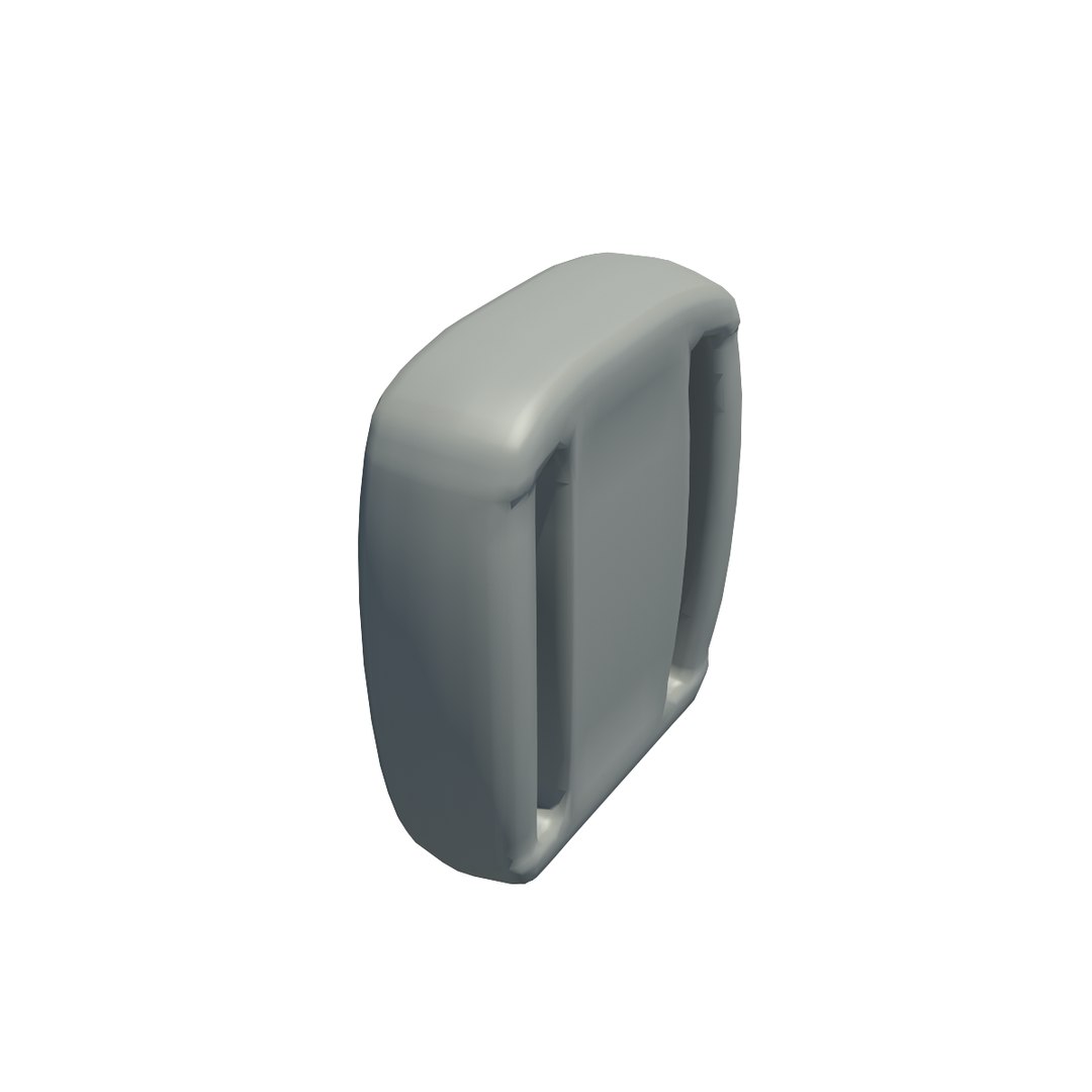 3d model of lead weight scuba