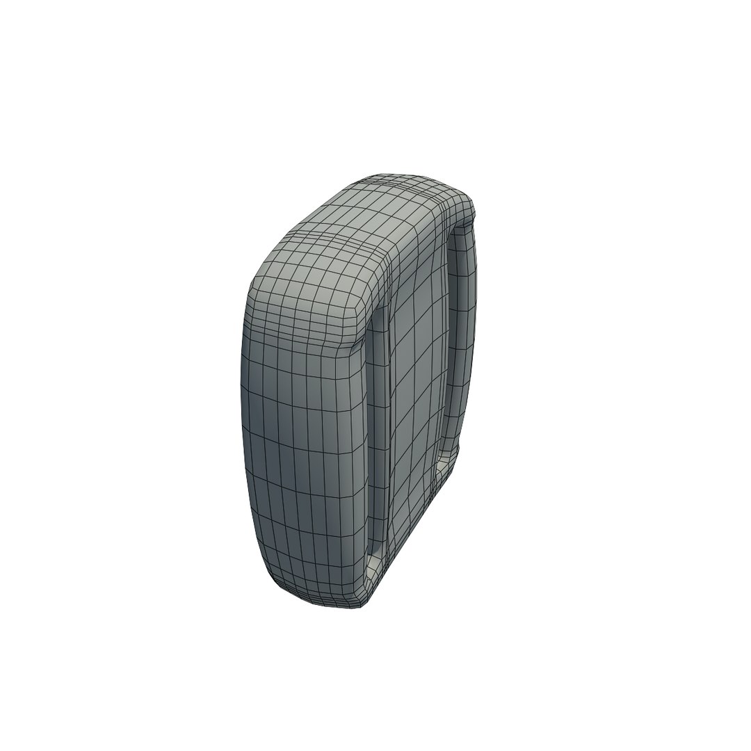 3d model of lead weight scuba