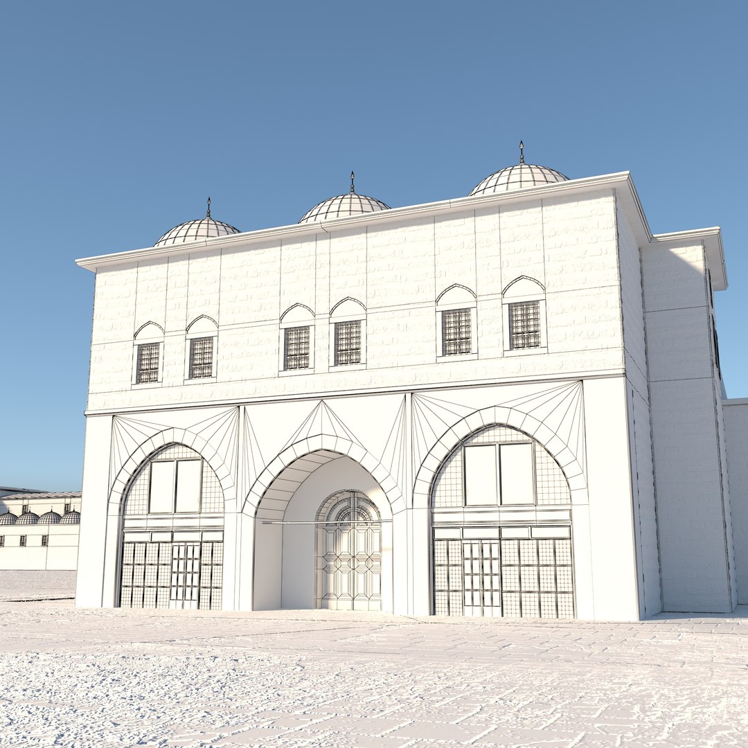 3D Old Bazaar Model - TurboSquid 1386978