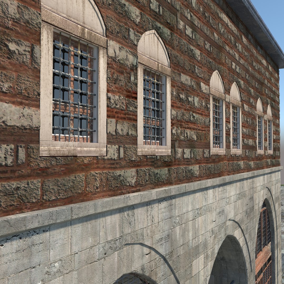 3D Old Bazaar Model - TurboSquid 1386978