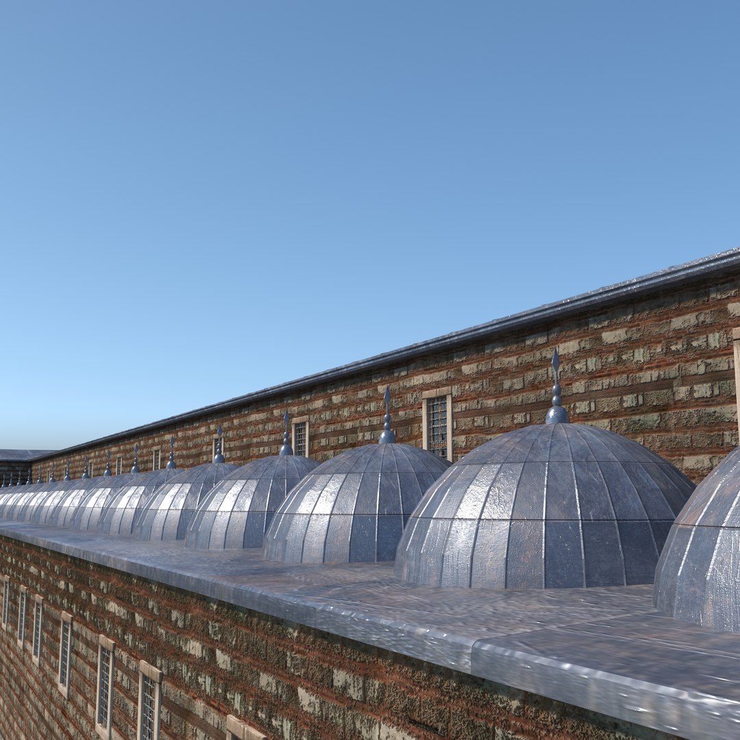 3D Old Bazaar Model - TurboSquid 1386978