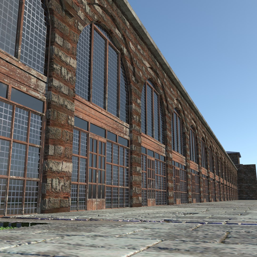 3D Old Bazaar Model - TurboSquid 1386978