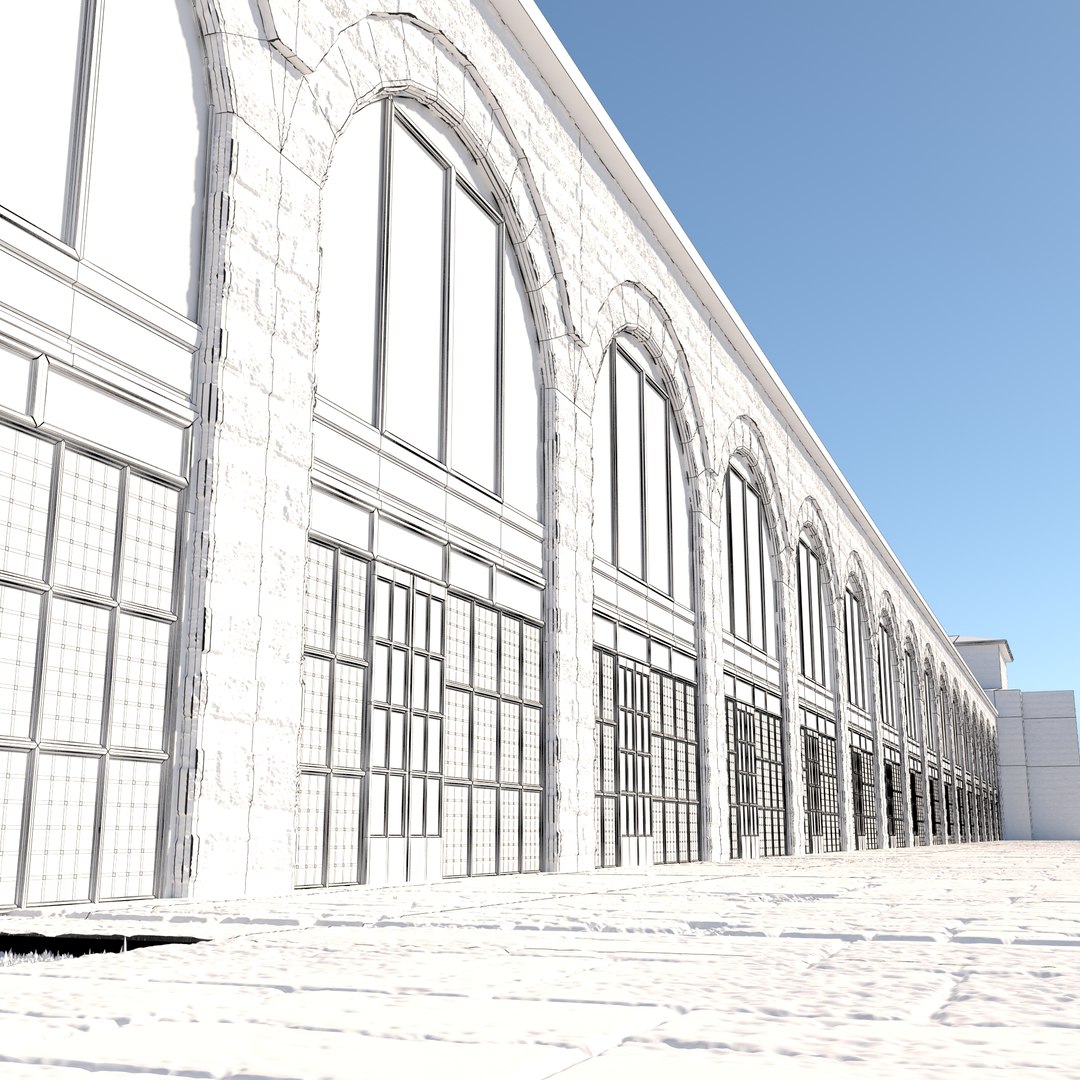 3D Old Bazaar Model - TurboSquid 1386978