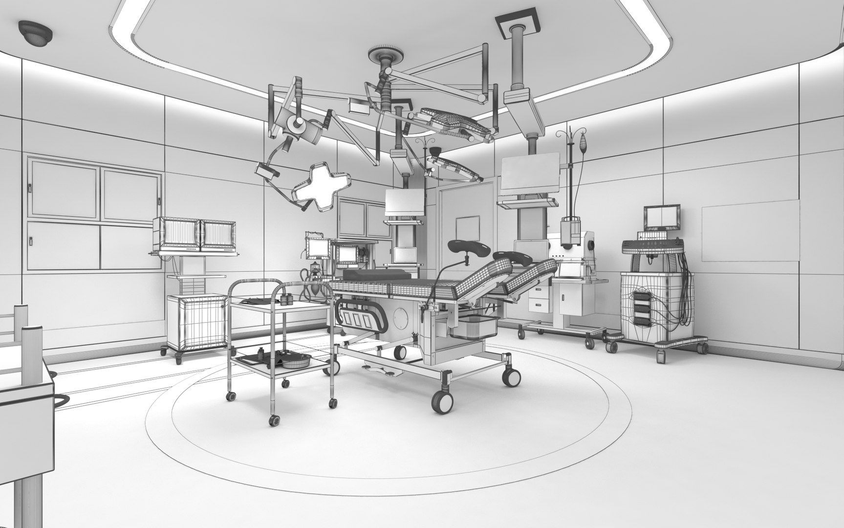 3D Operating Room - TurboSquid 2247203