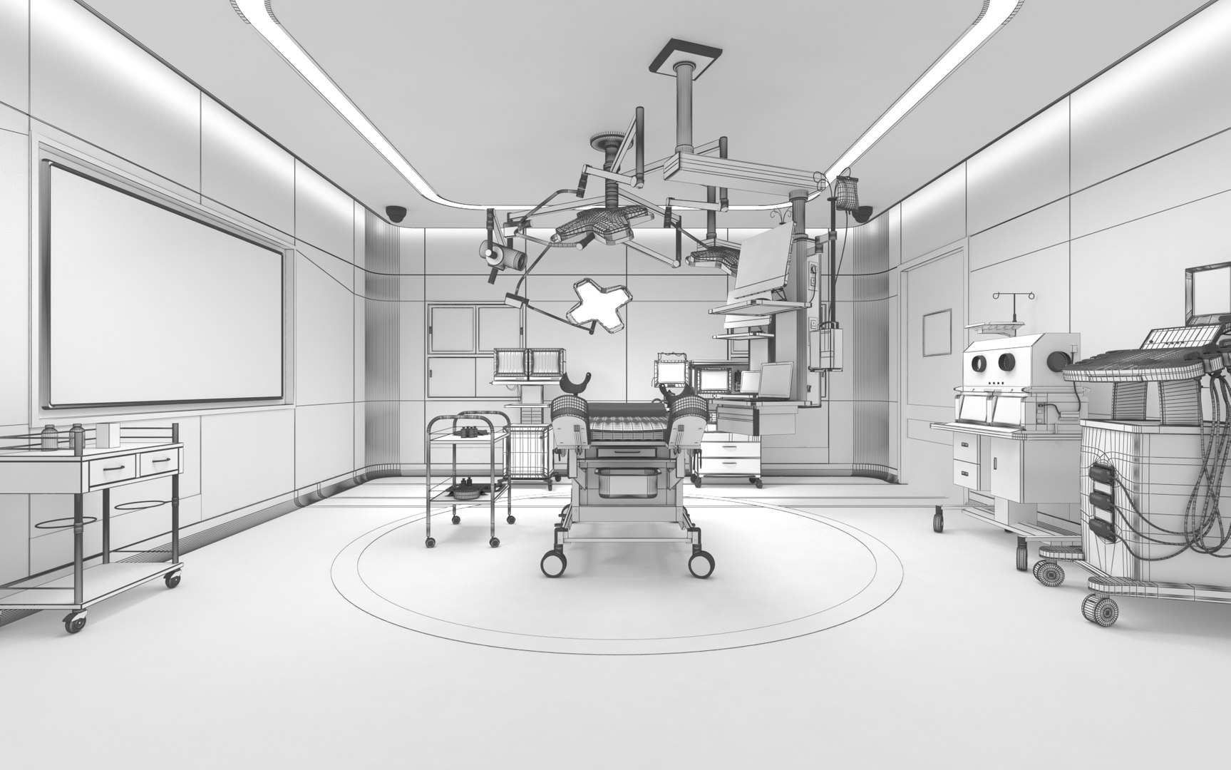3D Operating Room - TurboSquid 2247203