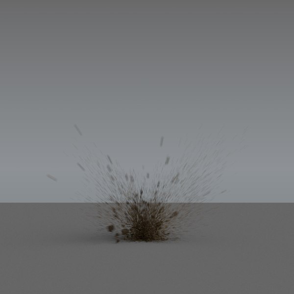 3d explosion fx fumefx