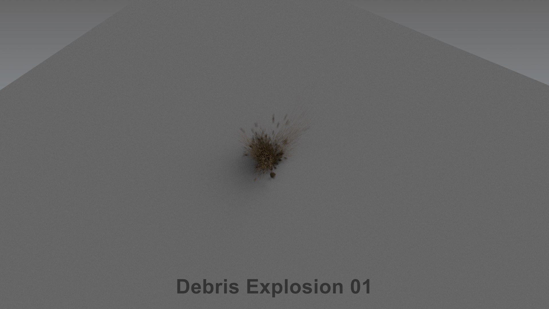 Debris Explosion 01 - ABC 3D Model - TurboSquid 1815811