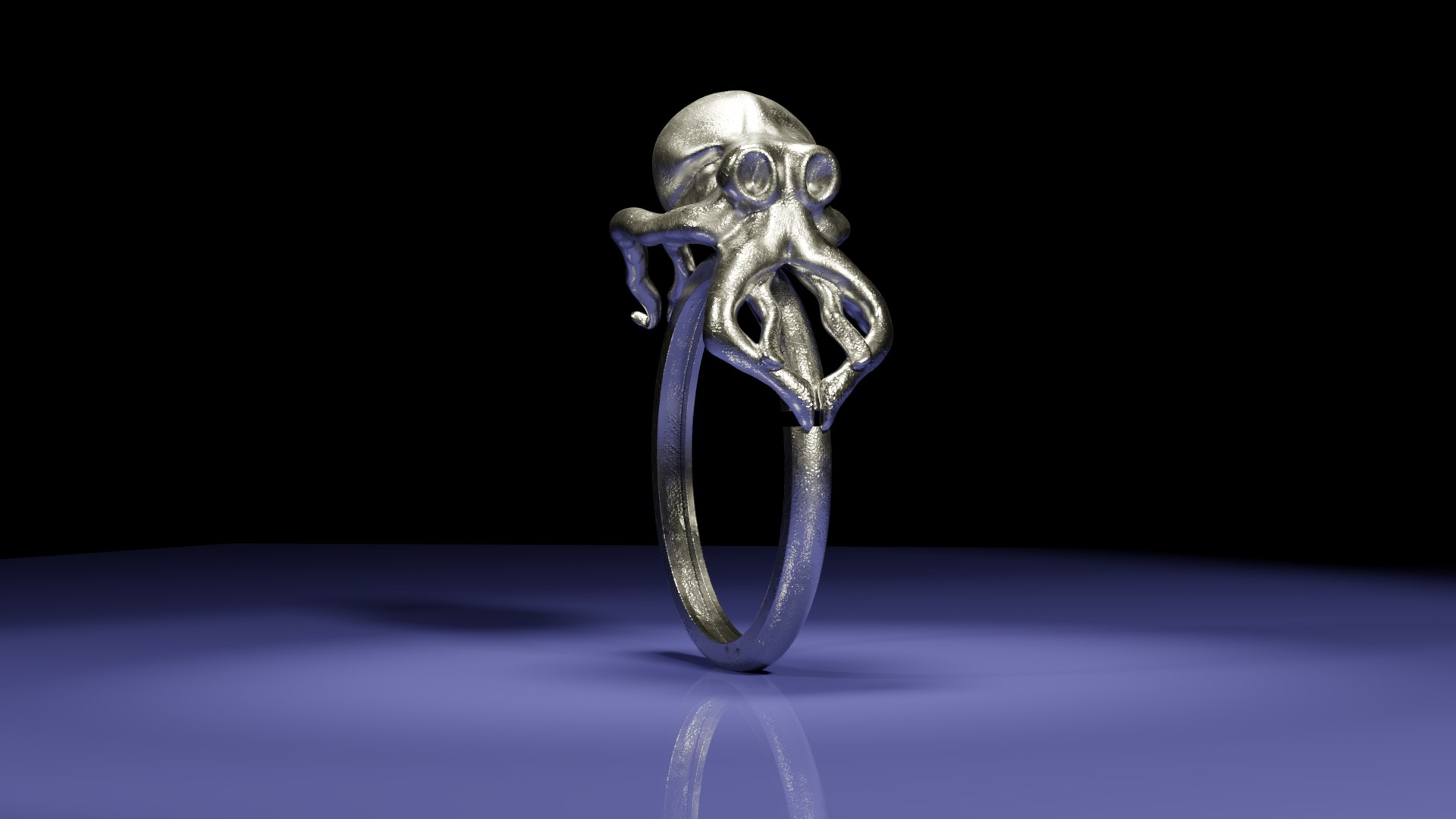 Octopus ring 3D model - TurboSquid 2153608