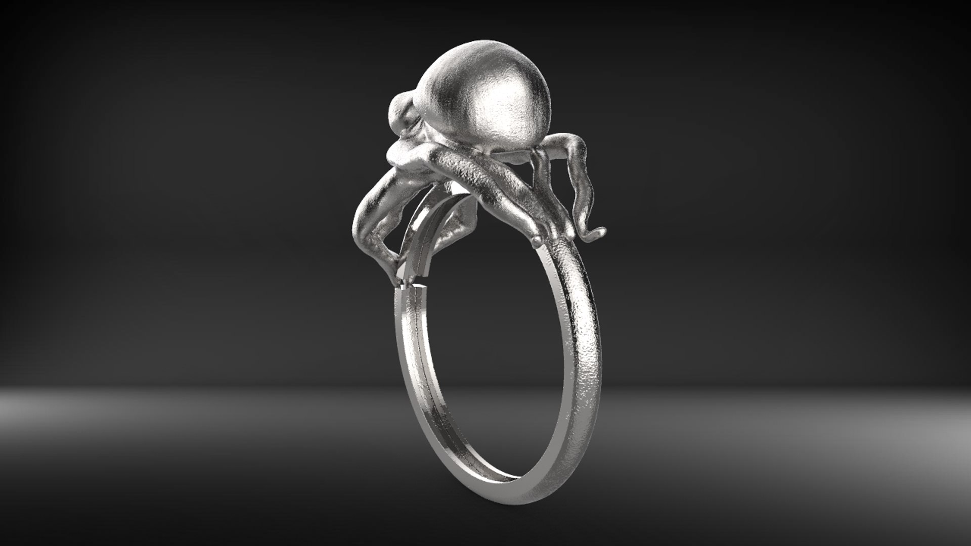 Octopus ring 3D model - TurboSquid 2153608