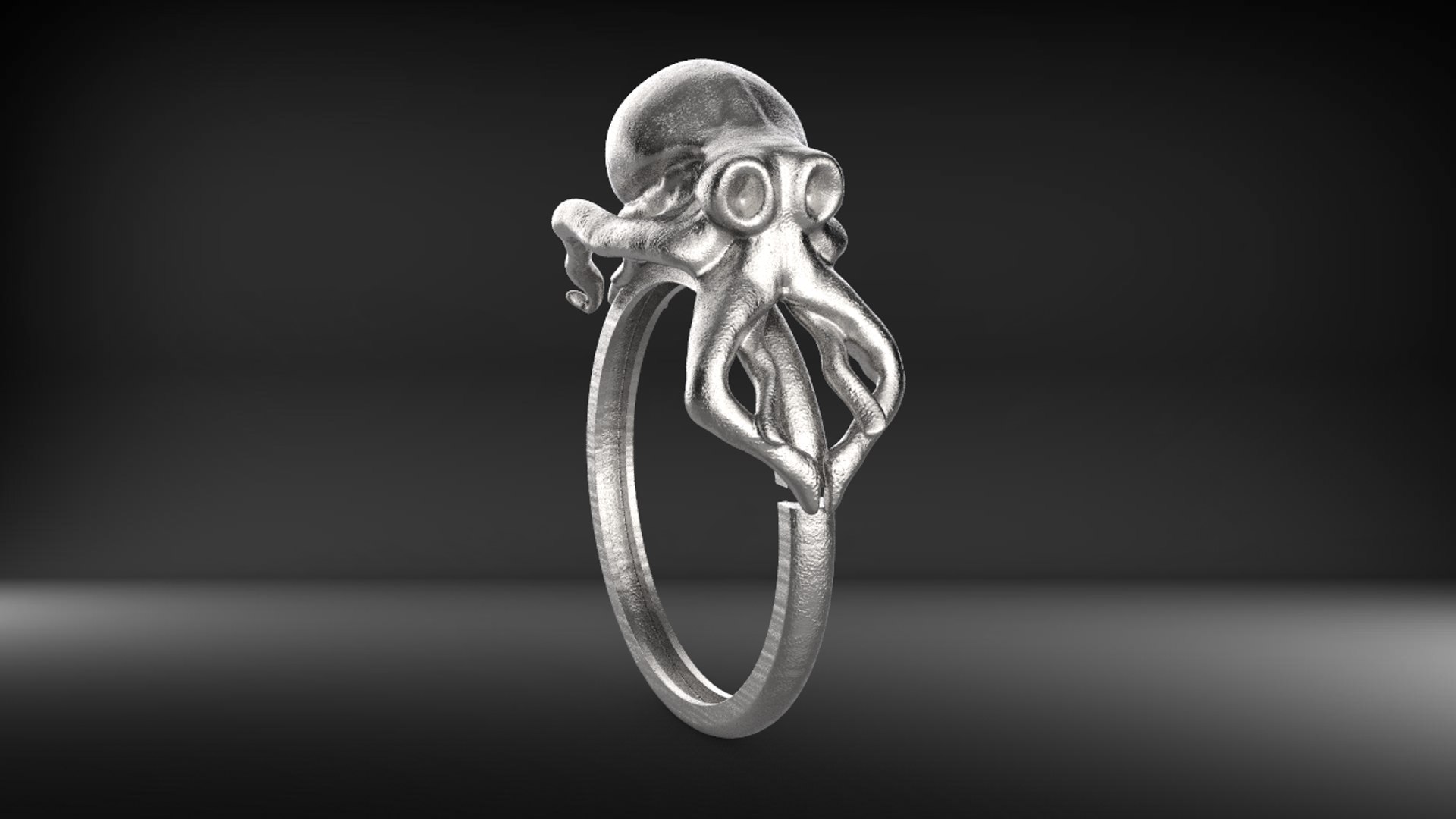 Octopus ring 3D model - TurboSquid 2153608