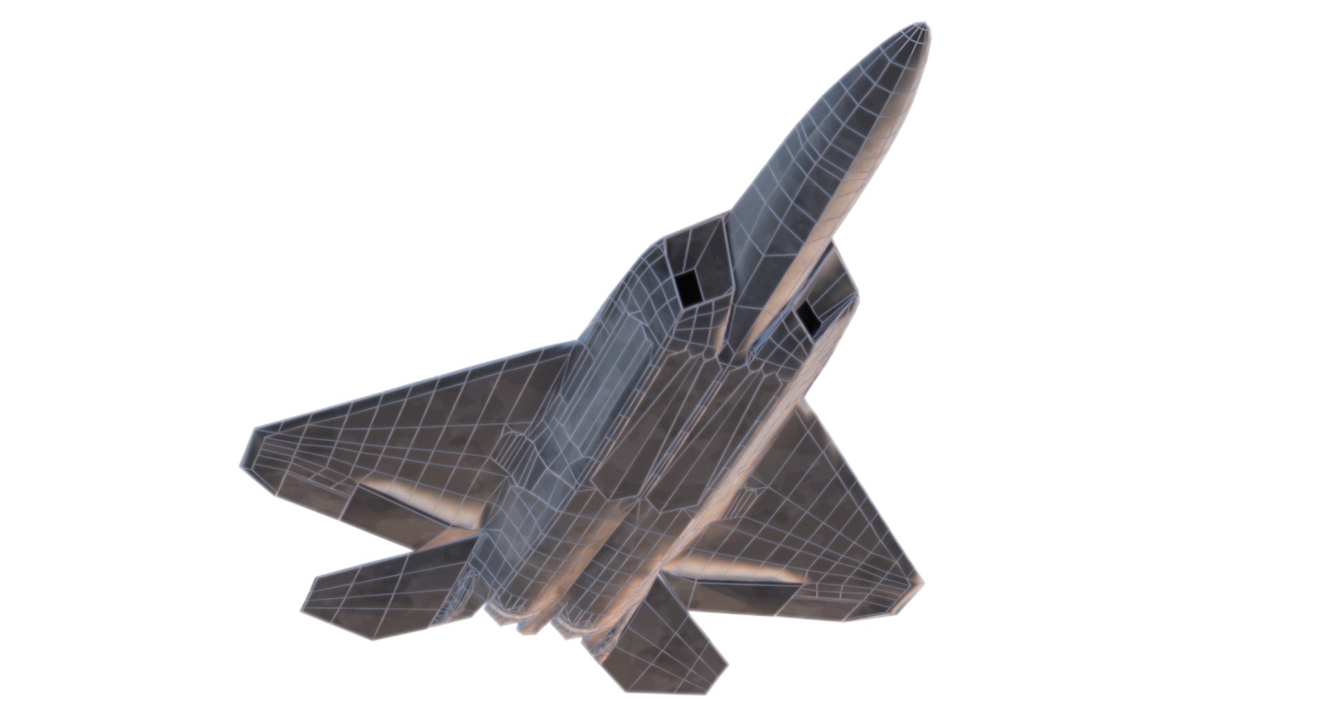F-22 Raptor 3D Model - TurboSquid 1542794