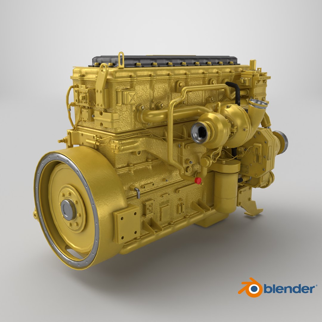 Tractor Diesel Engine Model - TurboSquid 2183525