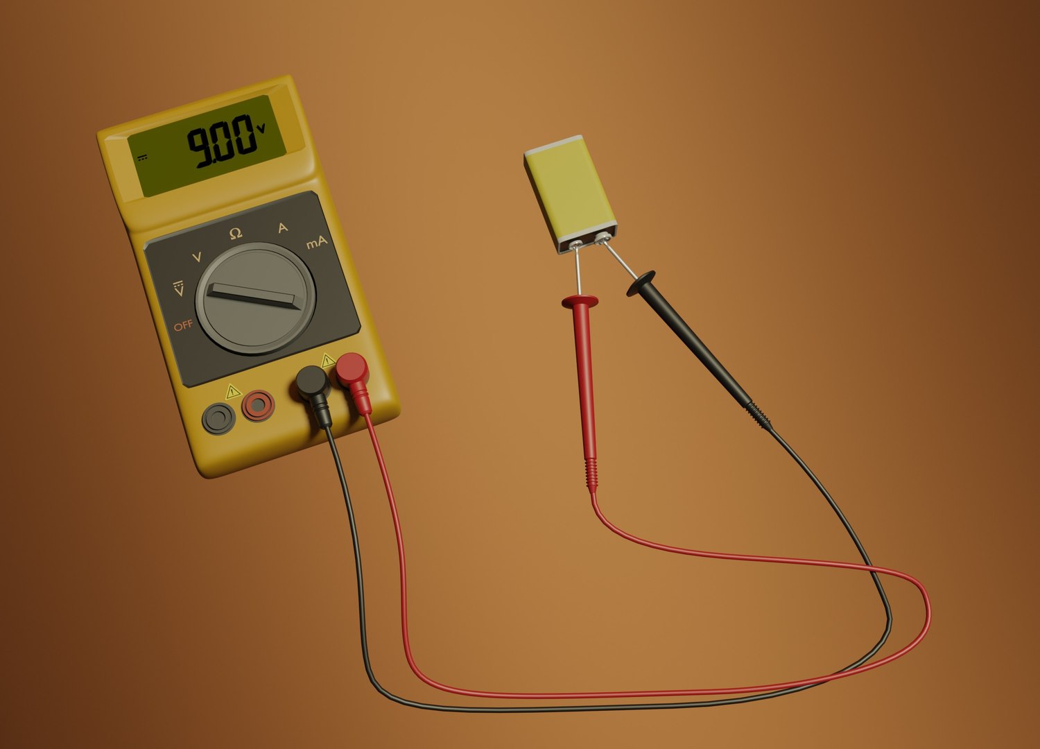 3D Multimeter - TurboSquid 1606124