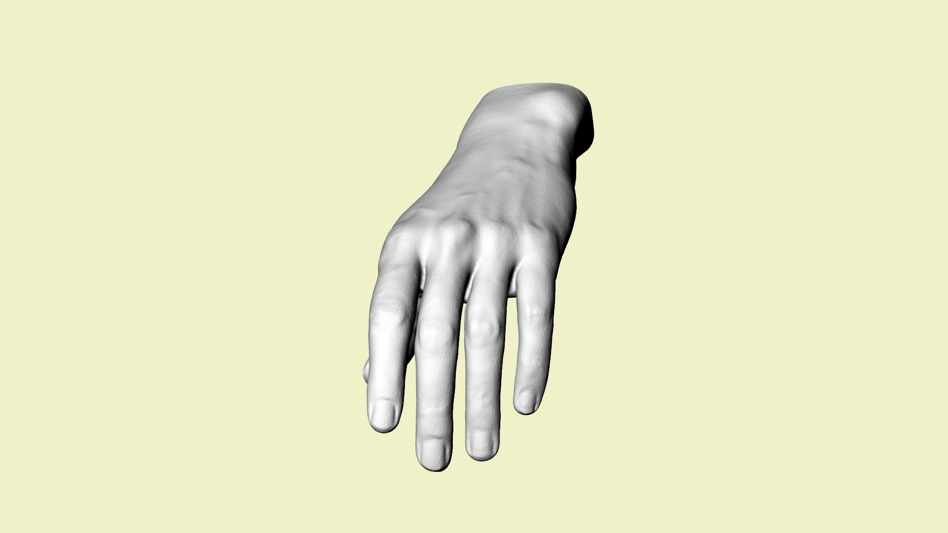 Hand-E 3D Model - TurboSquid 1839291
