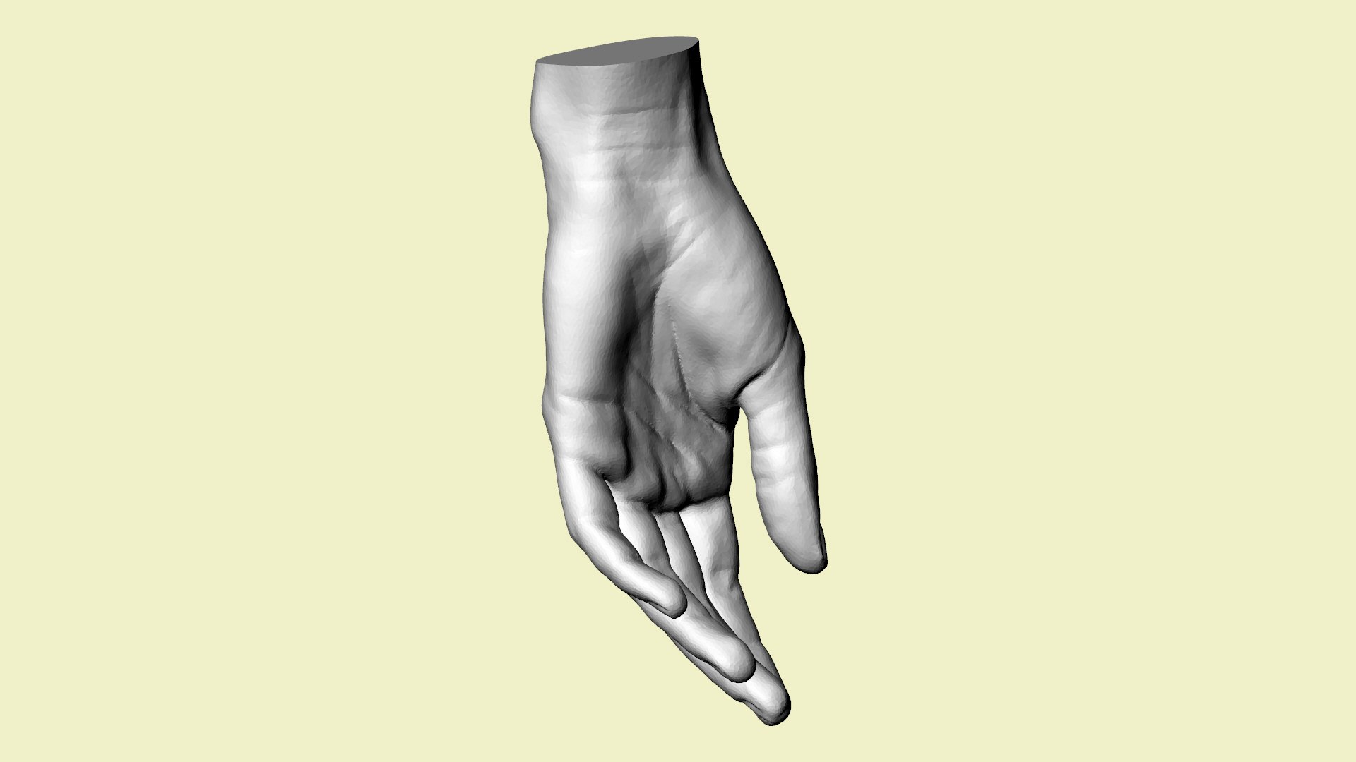 Hand-E 3D Model - TurboSquid 1839291