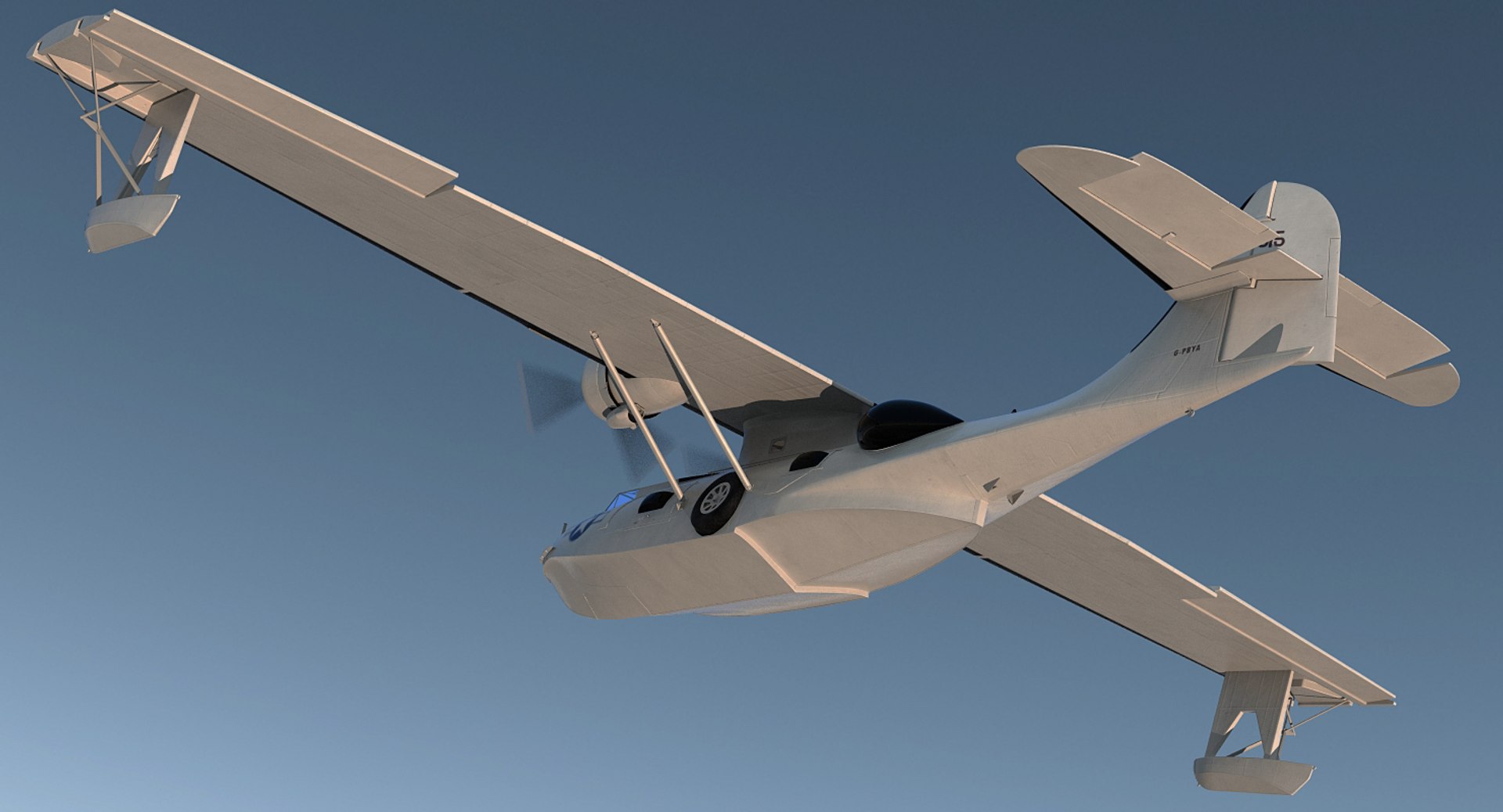 3D Flying Boat Consolidated Pby Model - TurboSquid 1171745