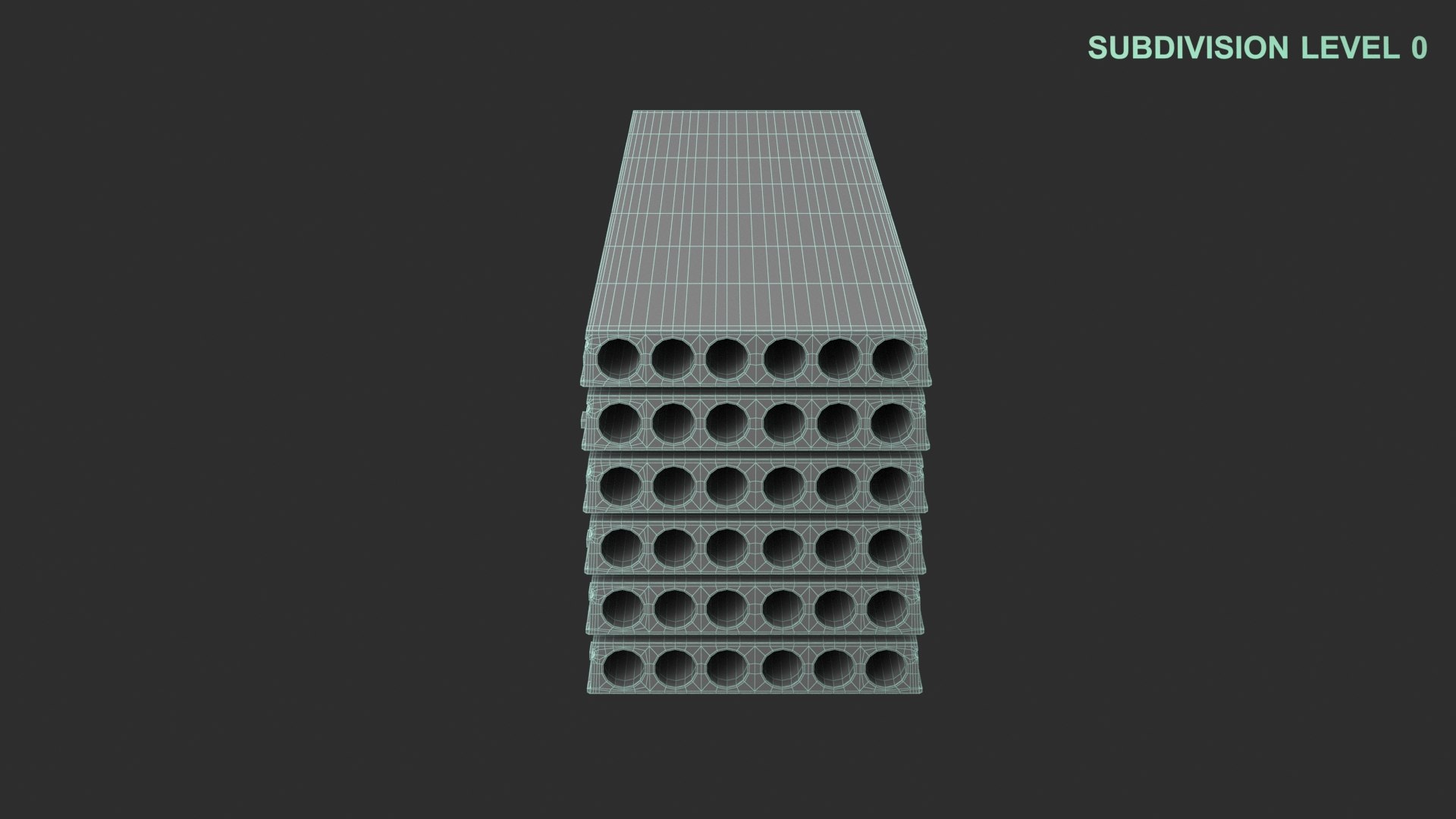 3D Concrete Slab Stack Model - TurboSquid 2012974