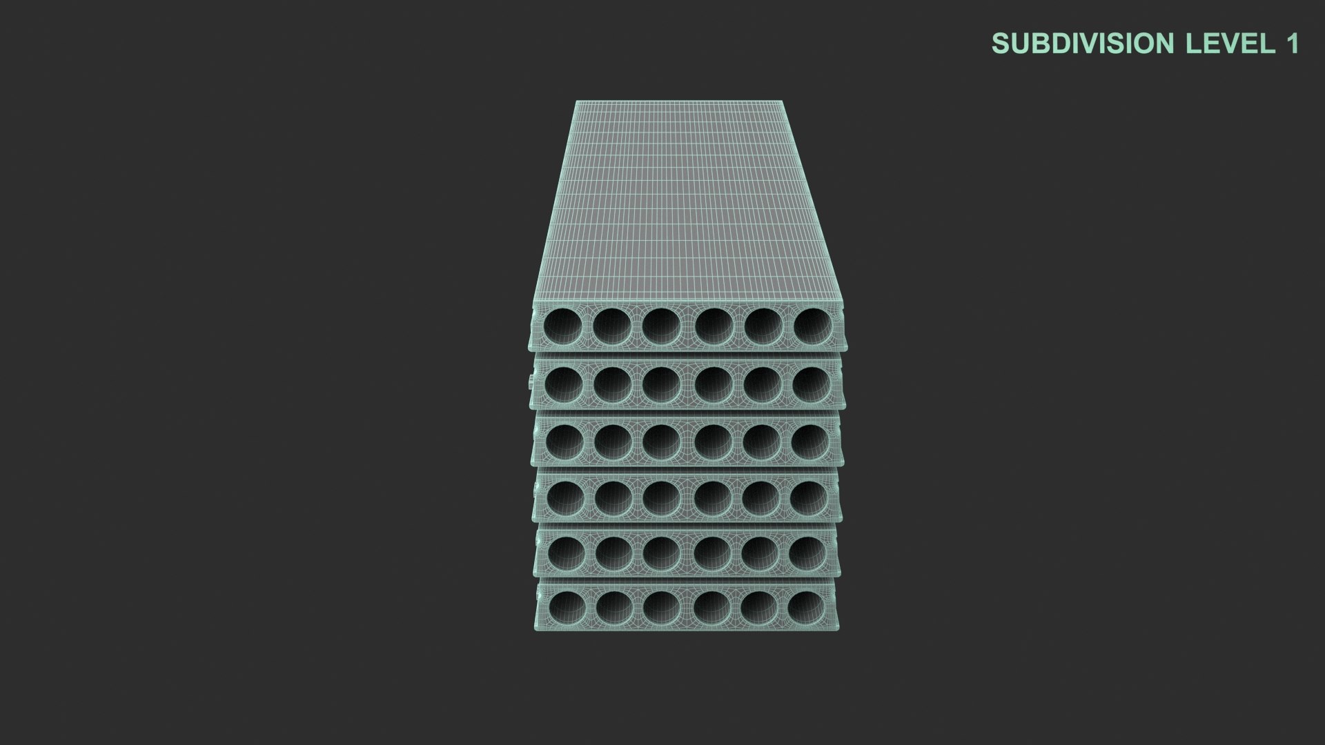 3D Concrete Slab Stack Model - TurboSquid 2012974