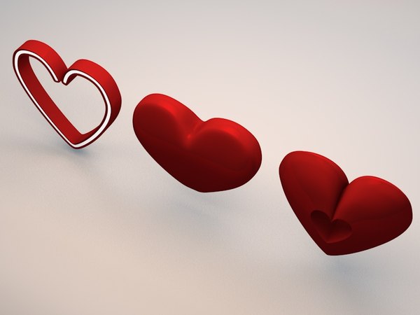 high-poly heart 3d model