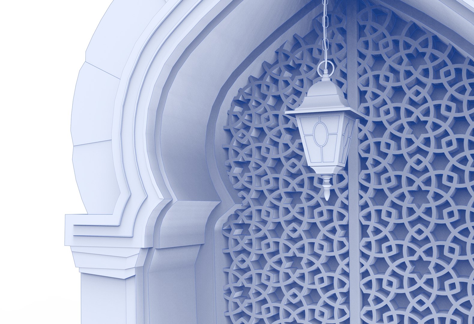 3D Model Windows Of Arabian Castle Or Fortress Interior - TurboSquid ...