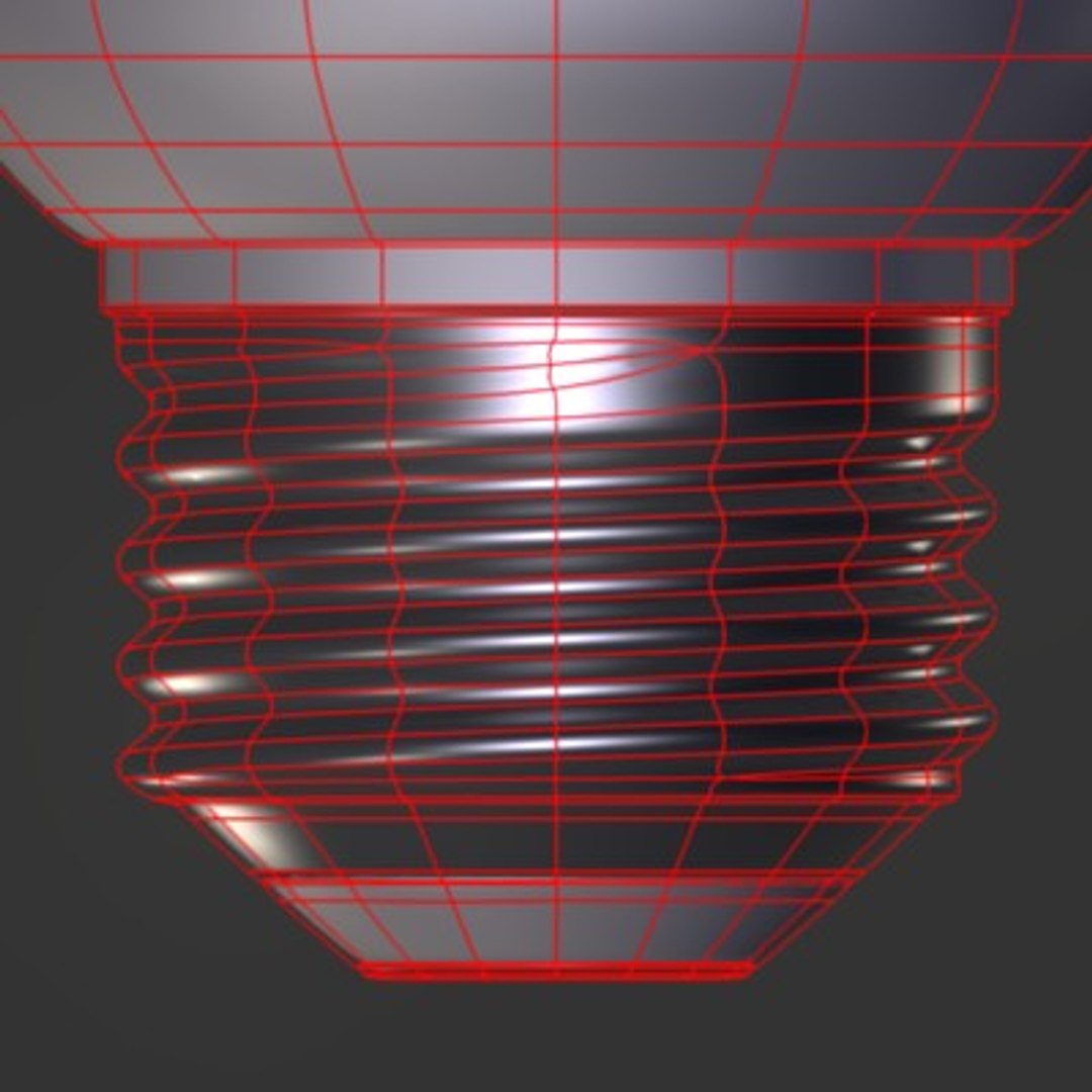 Lightbulb Lights Cfl Bulbs 3d Model