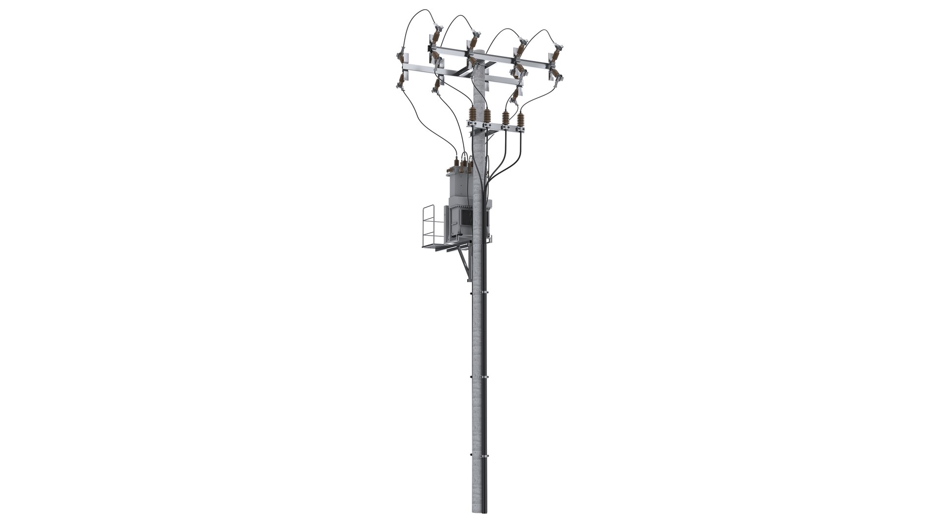 3D Utility Pole Collection 2 - TurboSquid 2208742