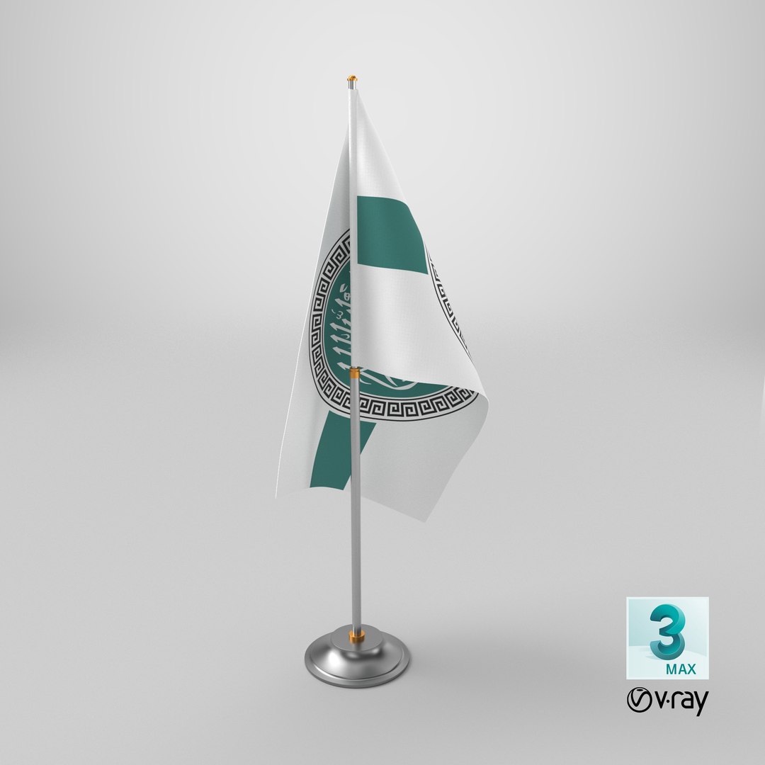 3D Model Table Flag HTS - TurboSquid 2385192