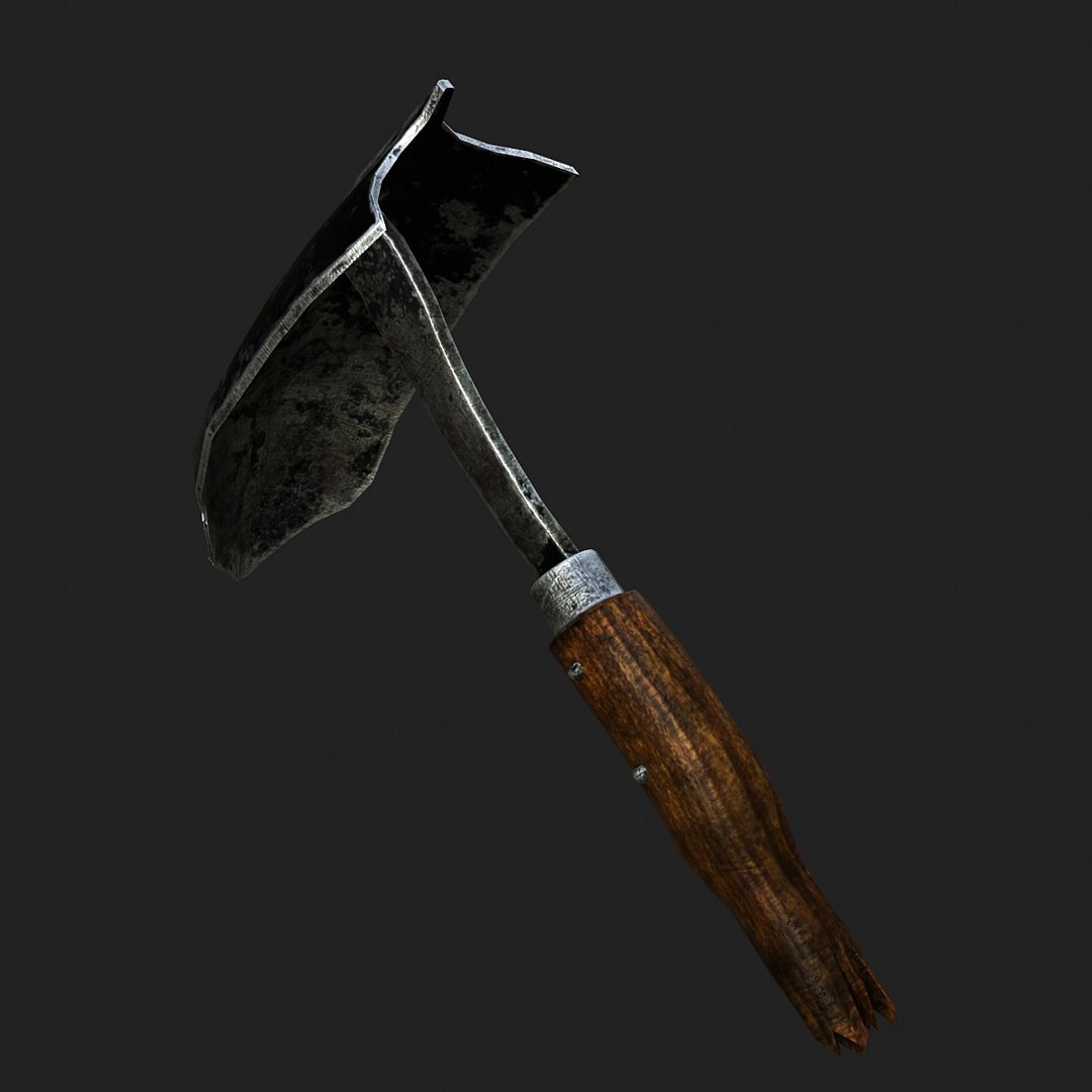Hoe Blade 3d Model