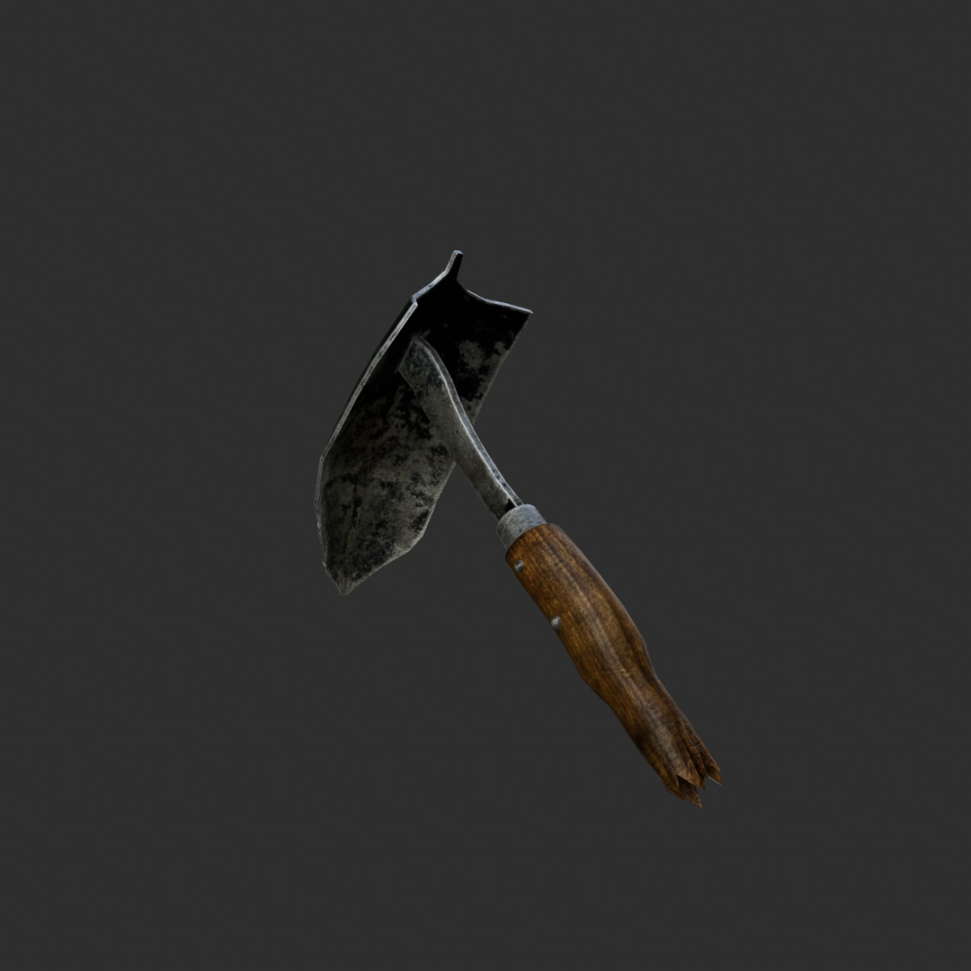 Hoe Blade 3d Model