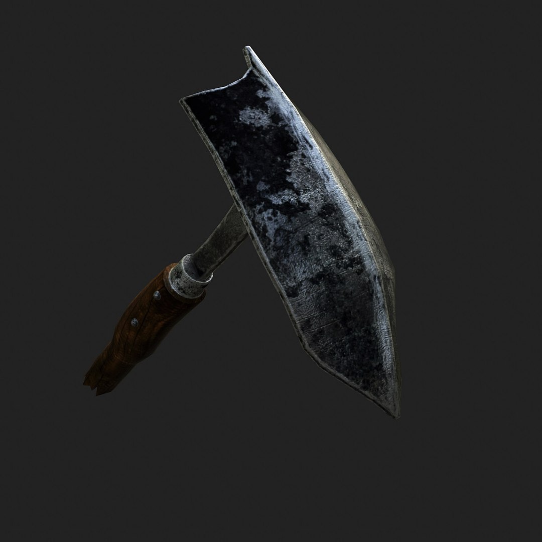 Hoe Blade 3d Model