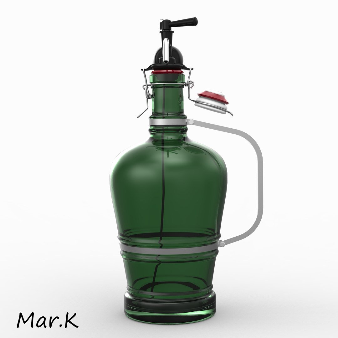 3d Beer Pitcher Faucet Model