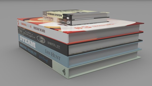 Free 3D Book Models | TurboSquid
