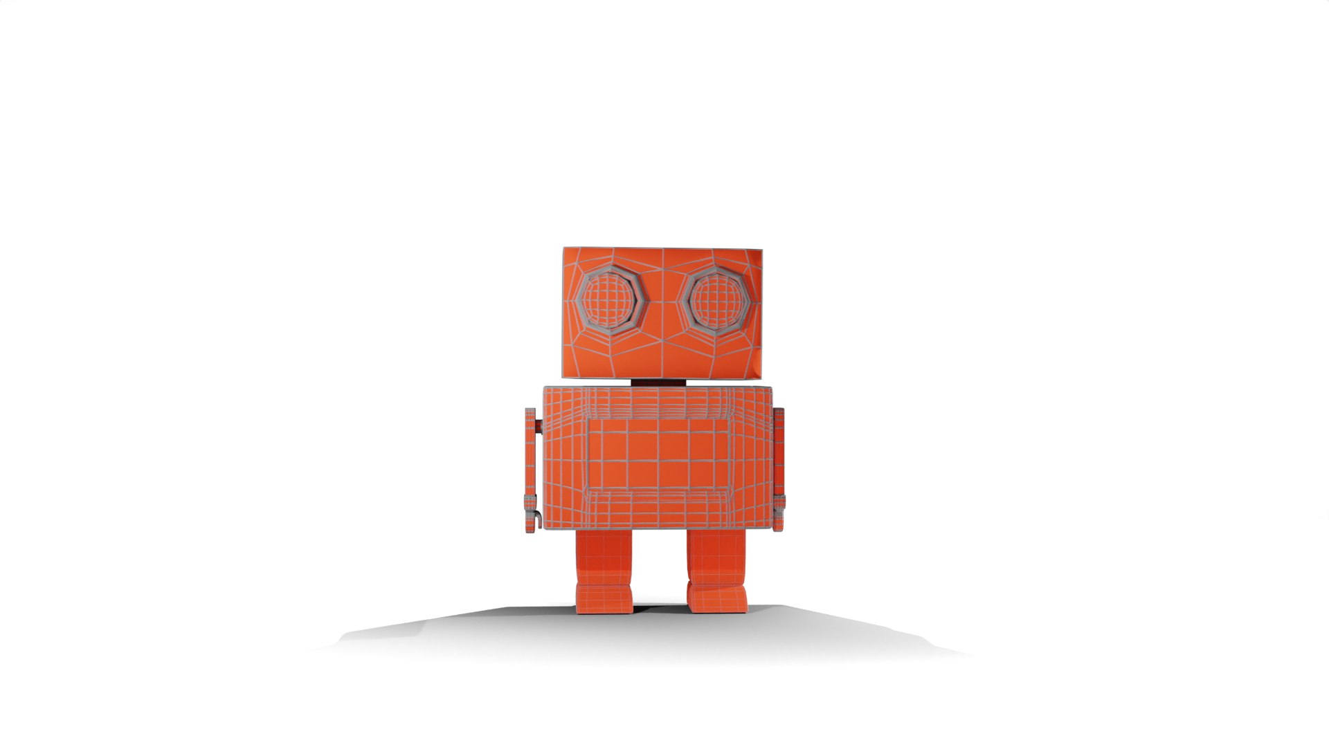 Robot Character V-Bot By Vracc Studio Original 3D Model - TurboSquid ...