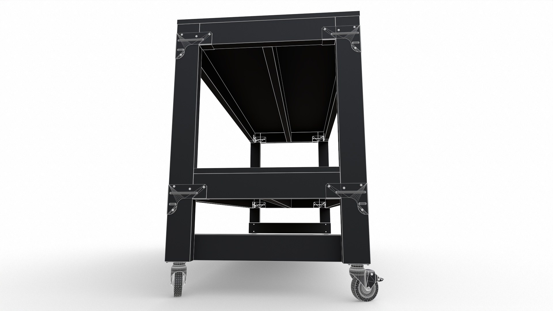 Wood Mobile Heavy Duty Workbench 3D Model - TurboSquid 2079435