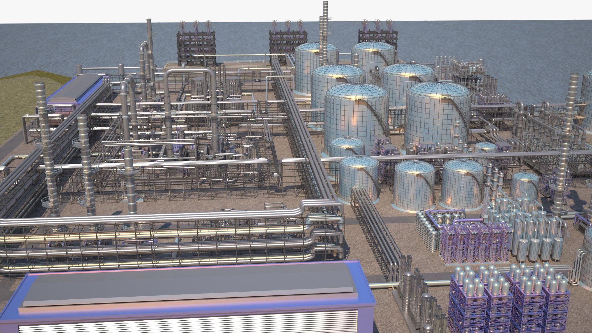 3D Lng Port 13 Model - TurboSquid 2139085