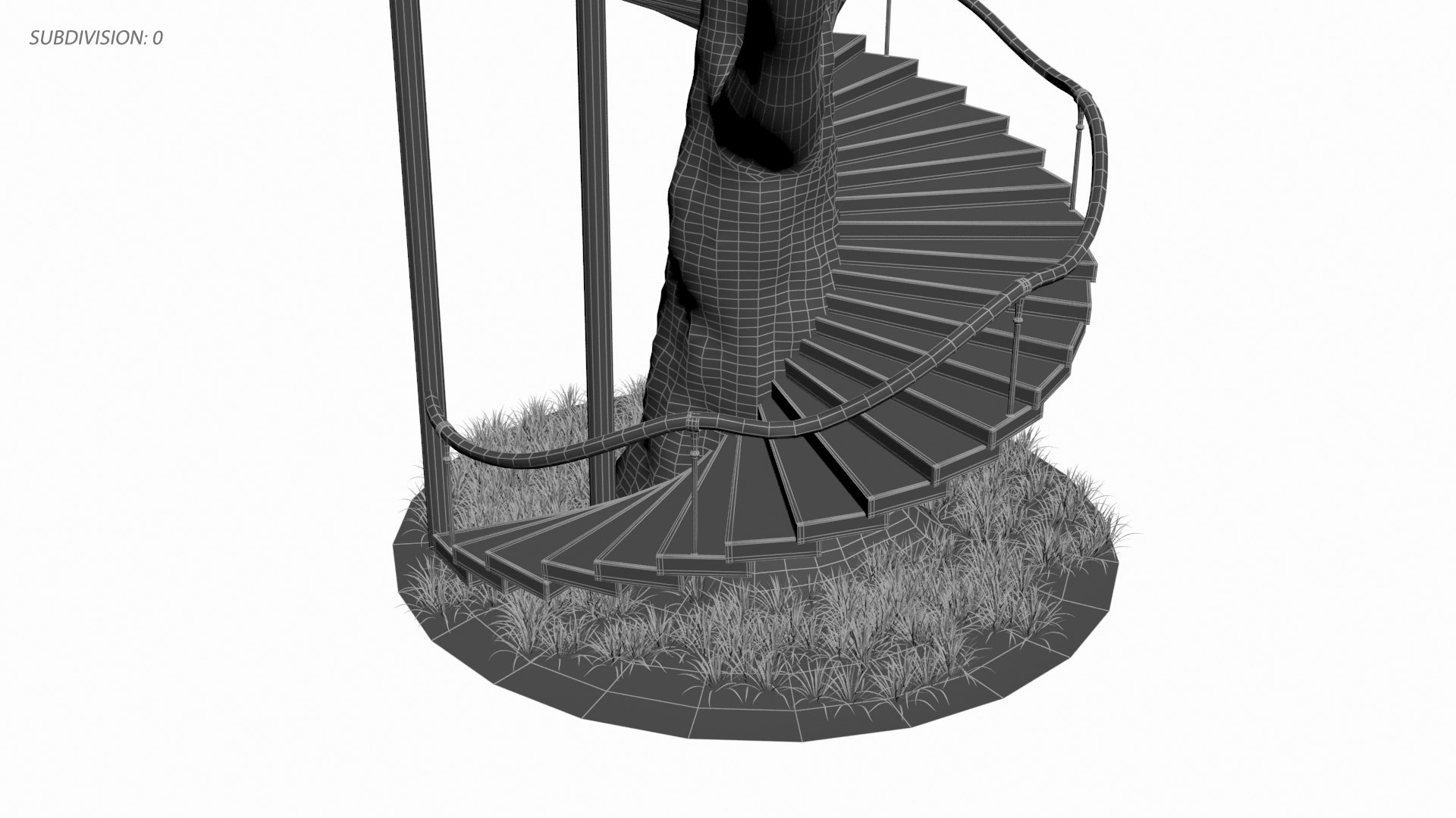 3D Tiny Tree House model - TurboSquid 2167417