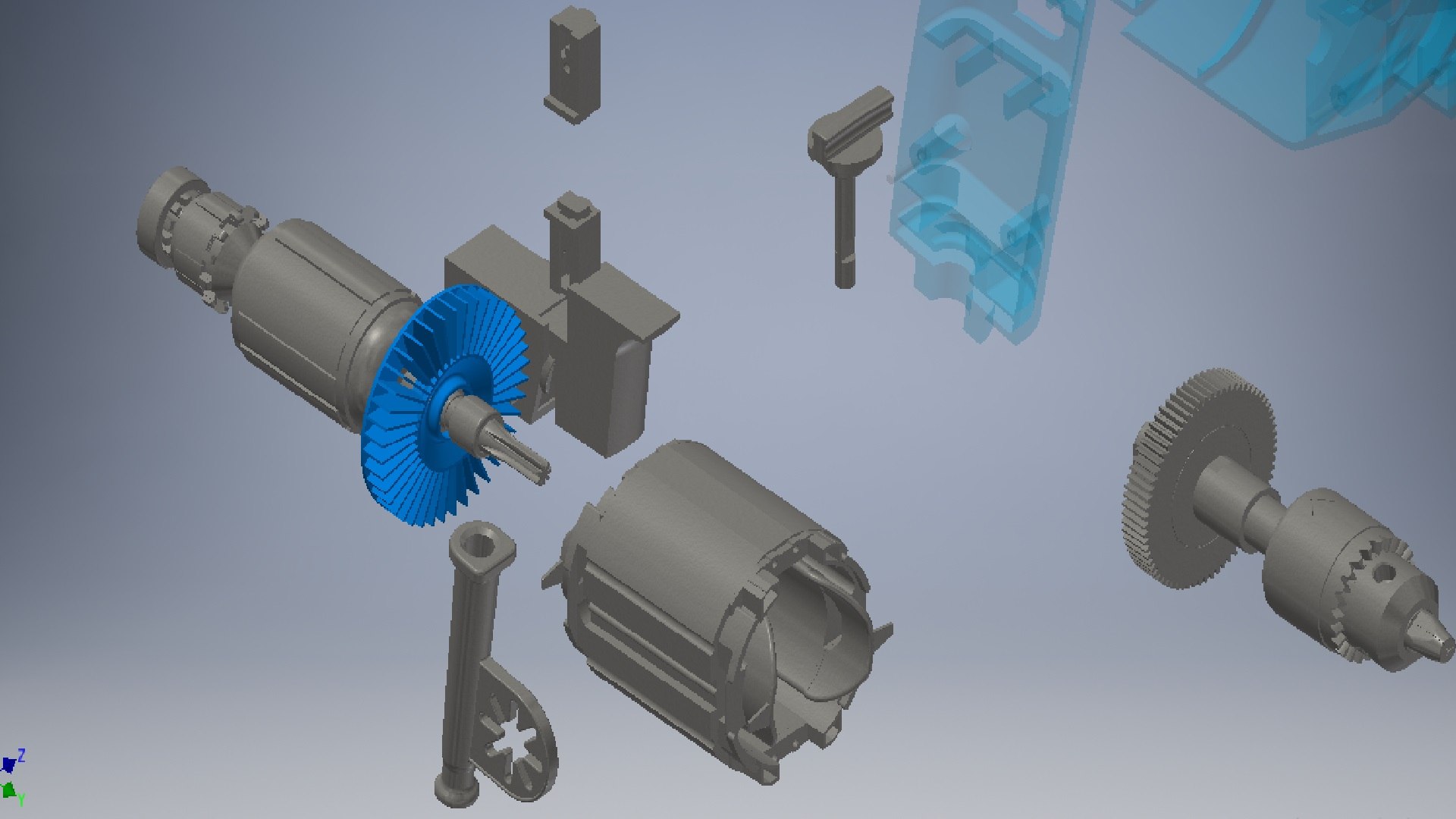 3D Electric Drills Assembly - TurboSquid 2098121