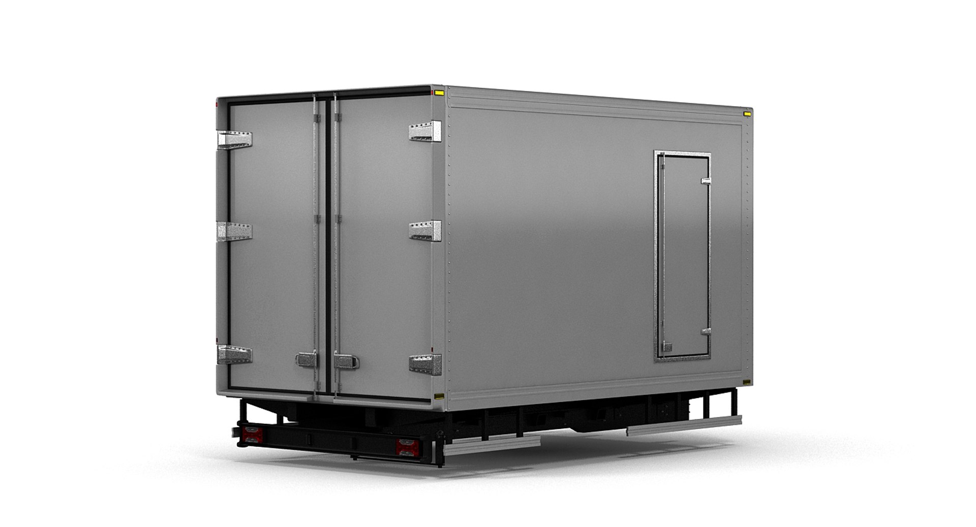 3d Box Van Cargo Area