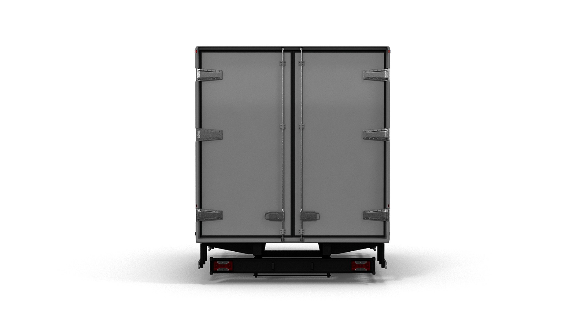 3d Box Van Cargo Area