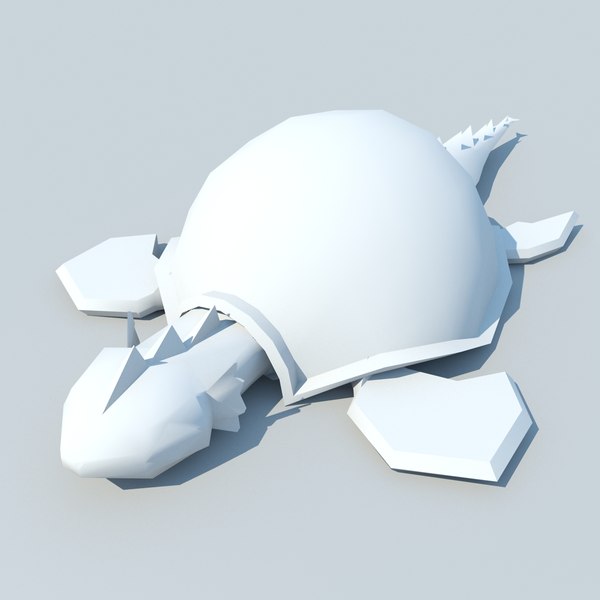 3d model character turtle 2011