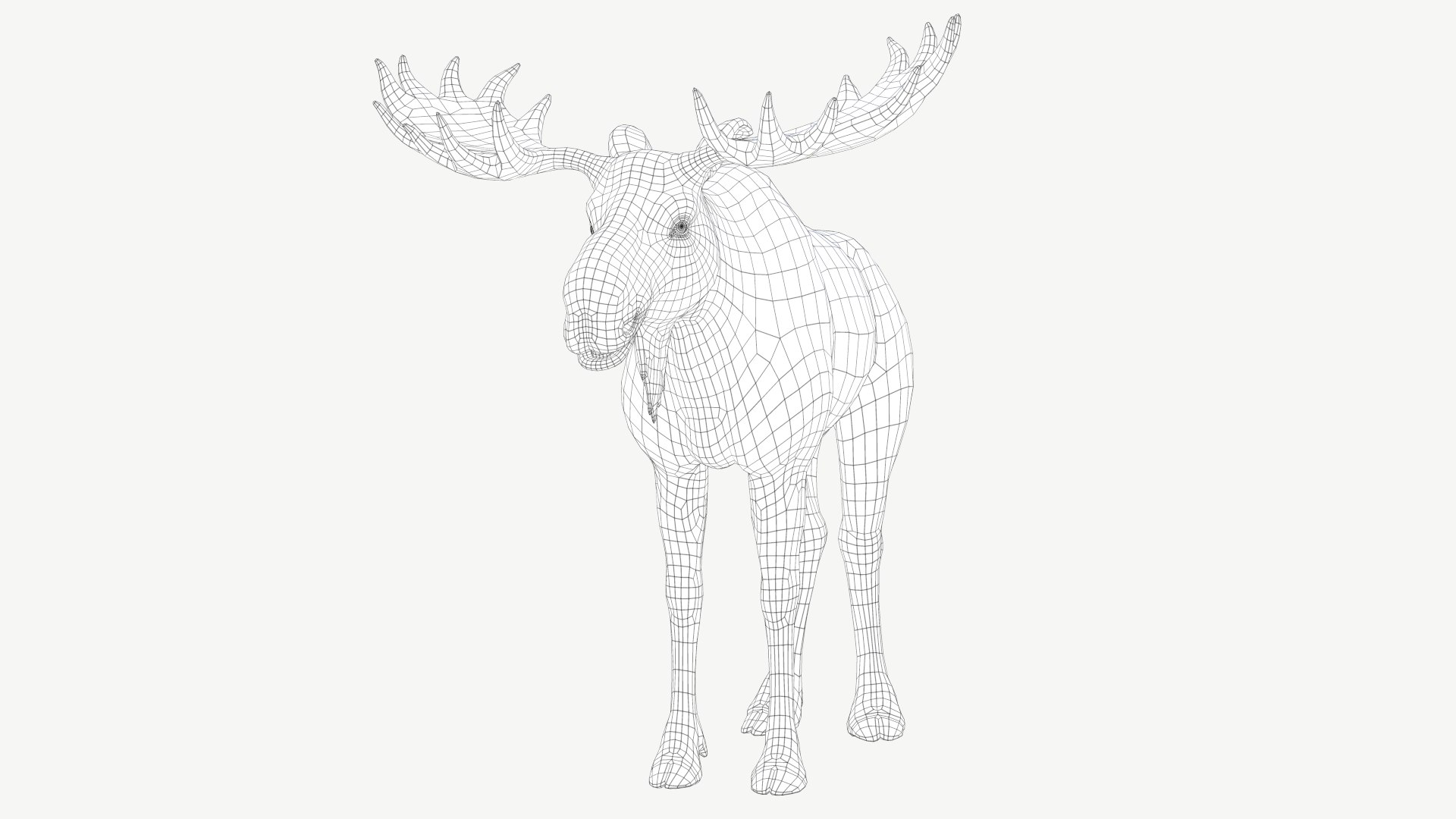 Moose 3D Model - TurboSquid 1847334
