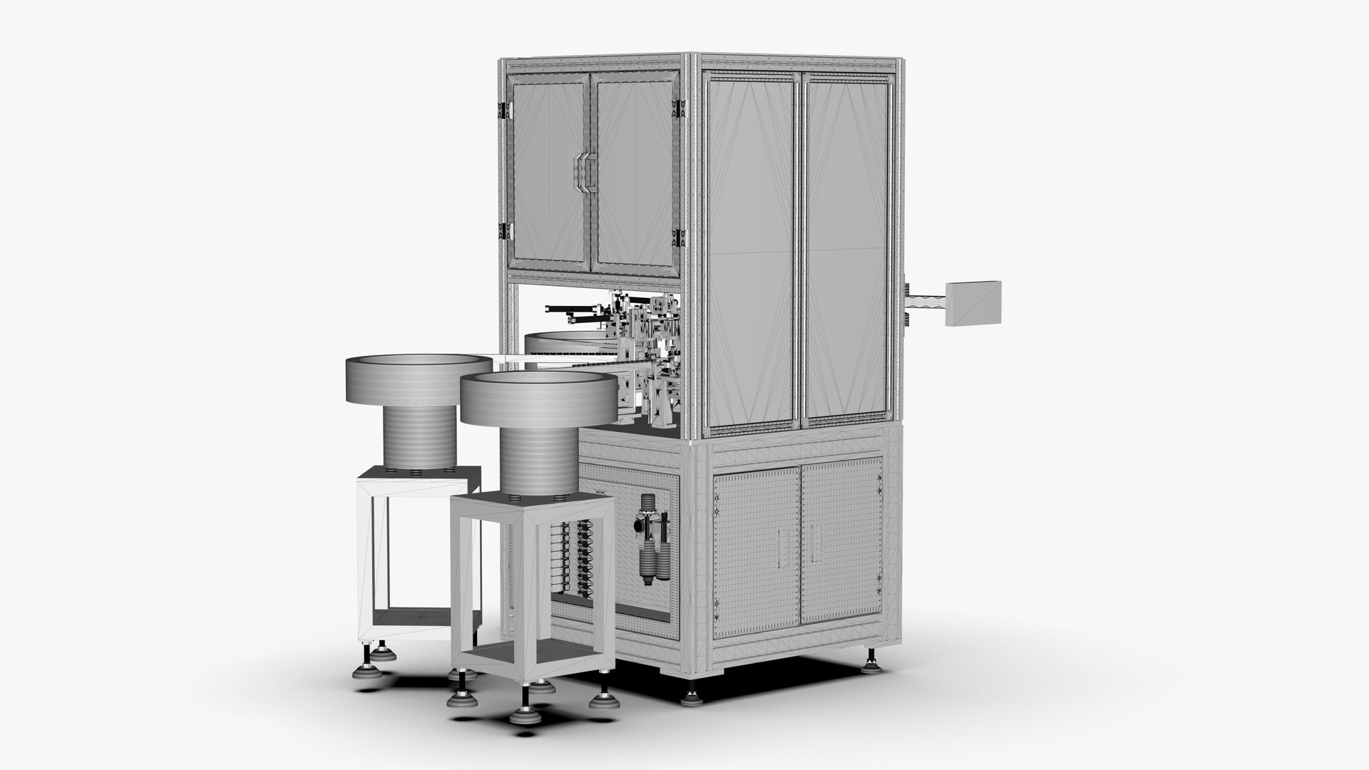 Automatic New Energy Plug-in Assembly Machine 3D Model - TurboSquid 2184944