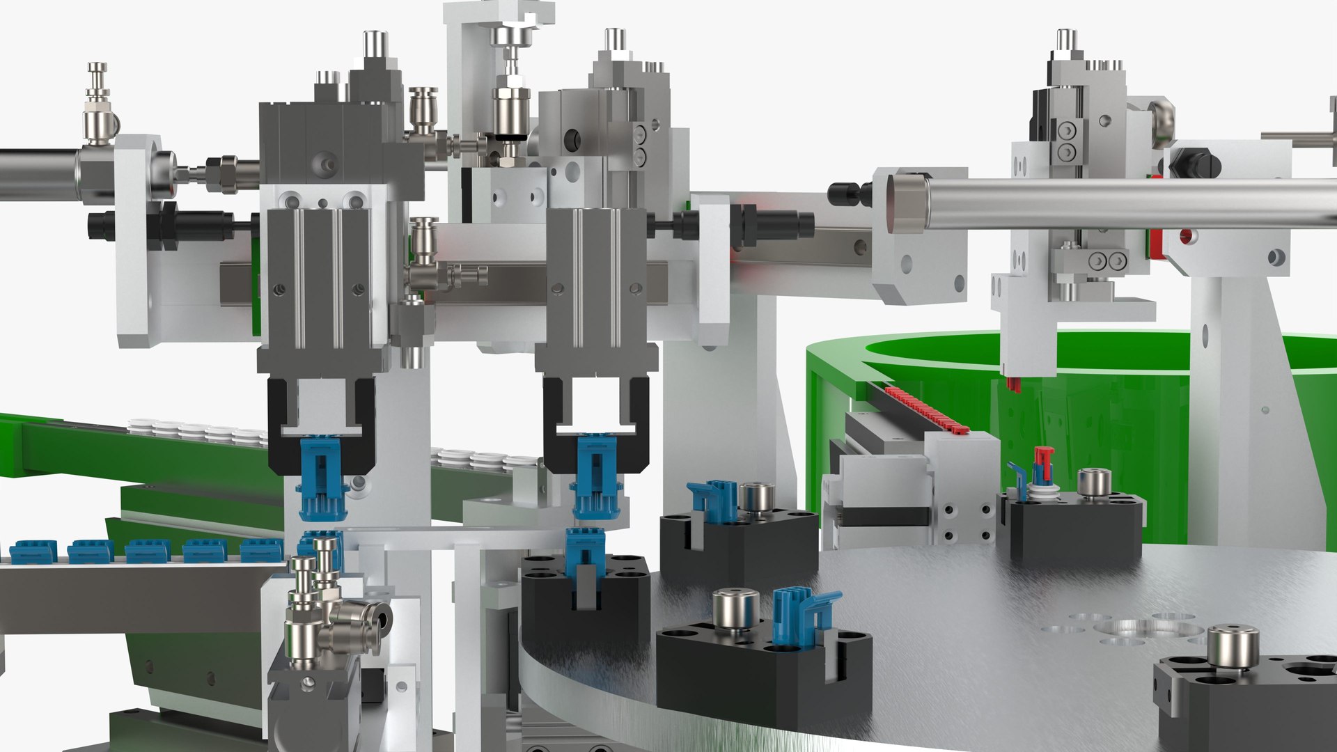 Automatic New Energy Plug-in Assembly Machine 3D Model - TurboSquid 2184944