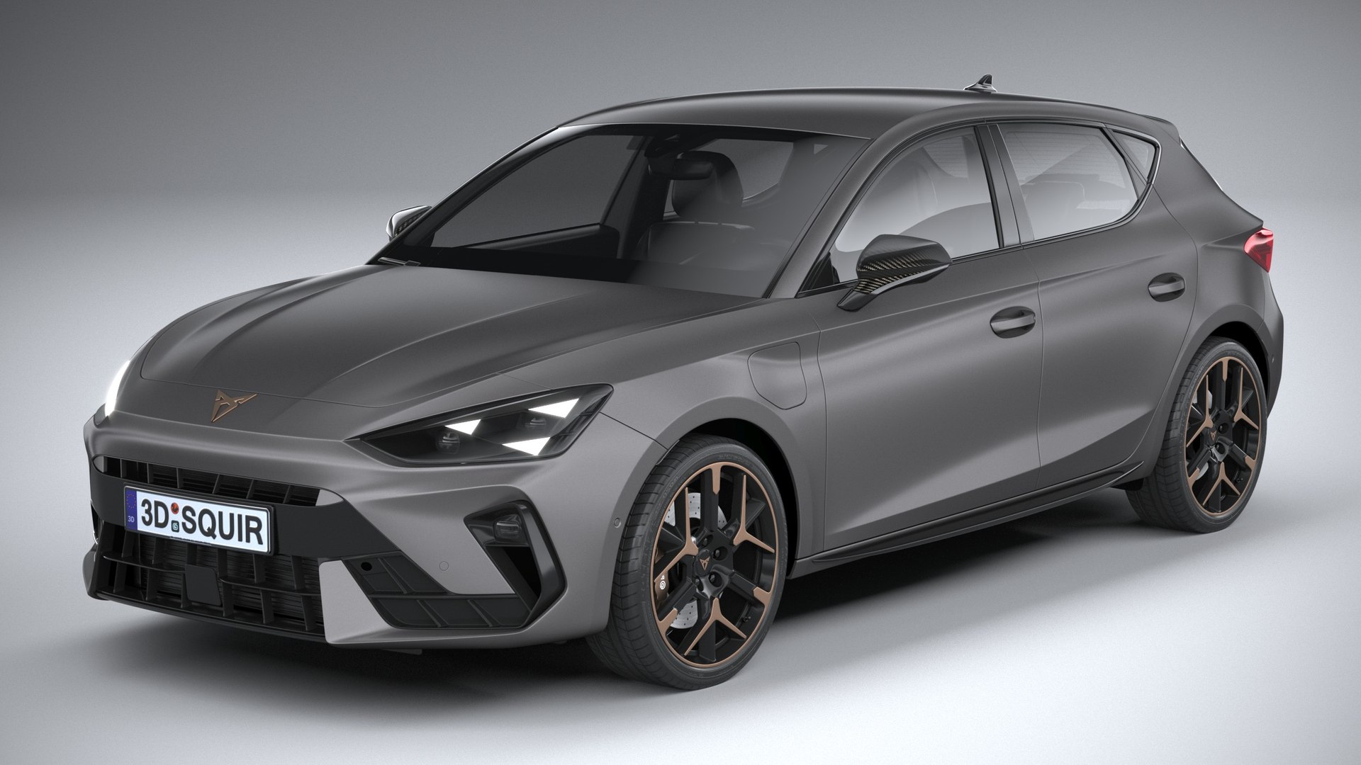 Cupra Leon 2025 3D Model - TurboSquid 2271359