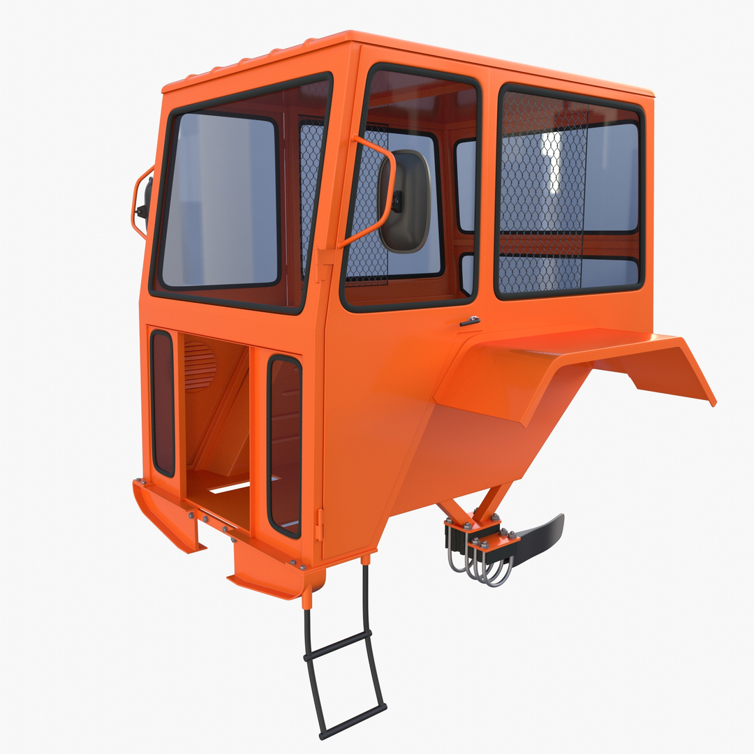Tractor Cabin 3D Model - TurboSquid 1881658