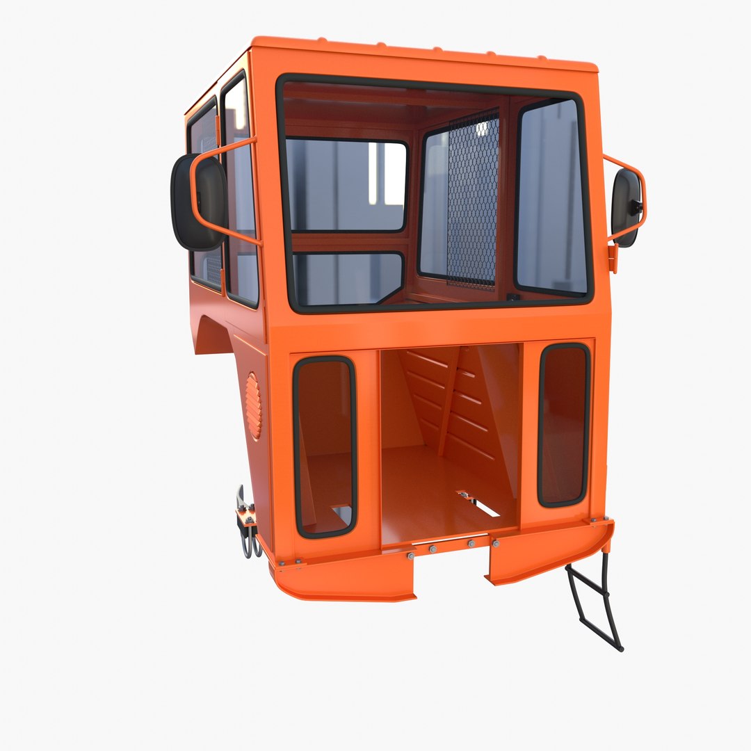 Tractor Cabin 3D Model - TurboSquid 1881658