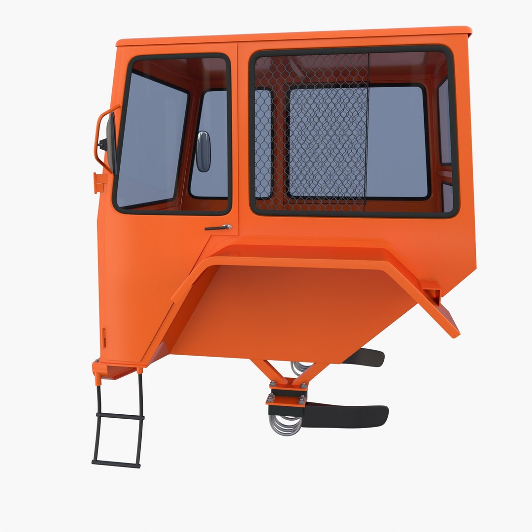Tractor Cabin 3D Model - TurboSquid 1881658