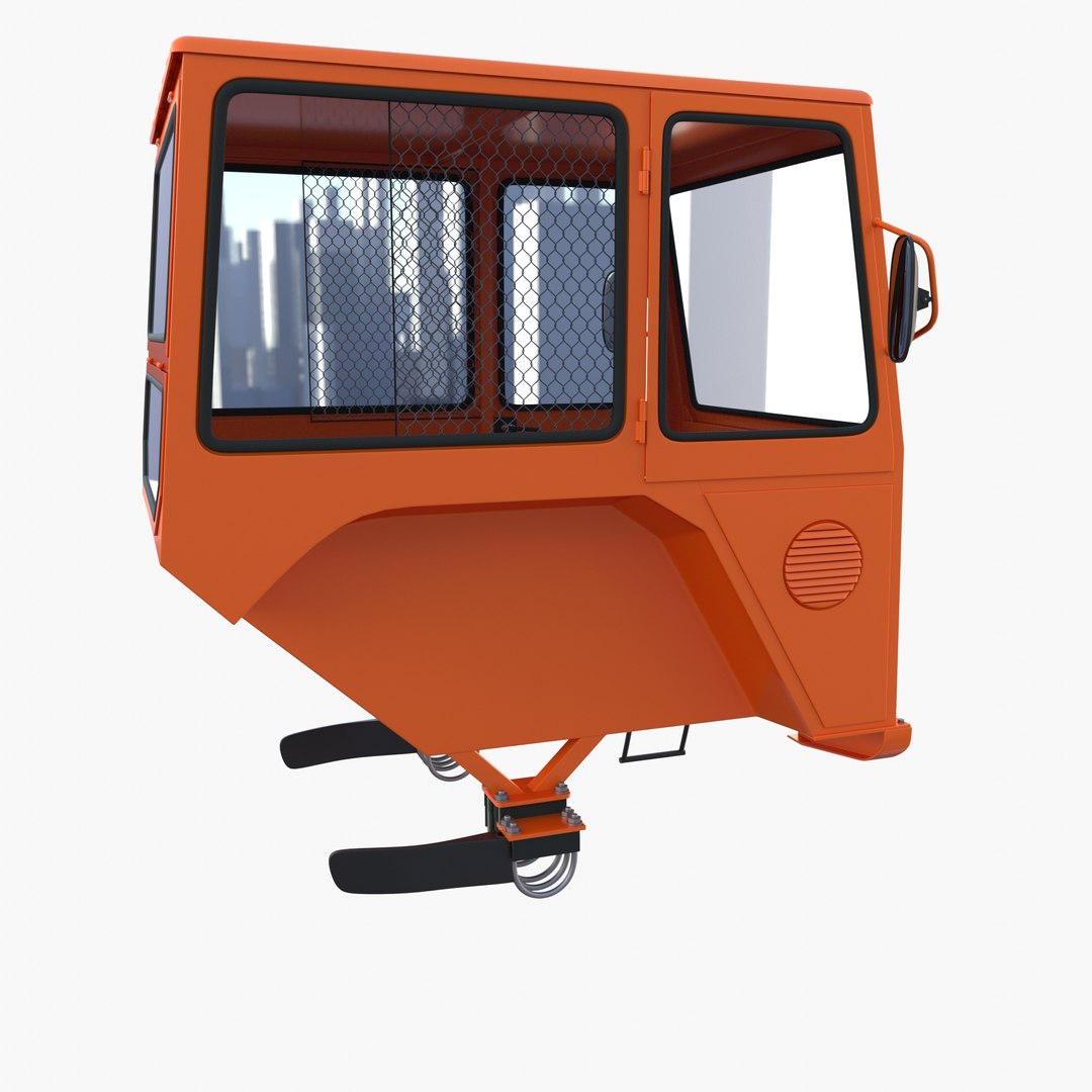Tractor Cabin 3D Model - TurboSquid 1881658