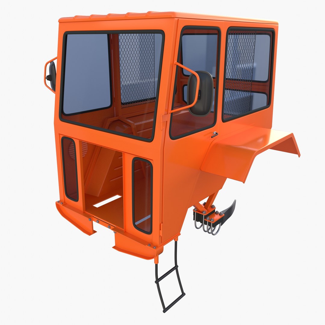 Tractor Cabin 3D Model - TurboSquid 1881658